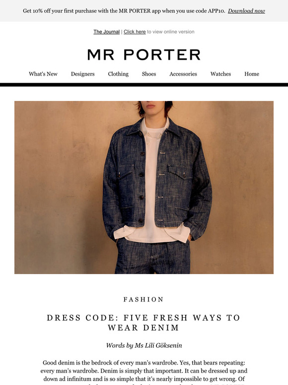 Mr Porter: Is it OK for men to go shirtless in public? | Milled