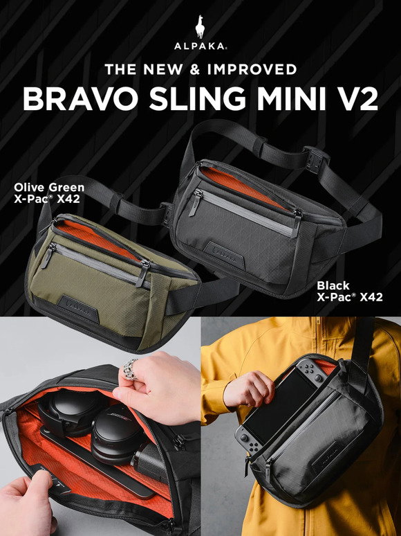 ALPAKA: [NEW] Meet the Bravo Sling Mini V2 | Milled