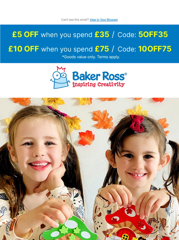 Baker Ross: 🍂 Celebrate Autumn With Up To 45% Off: Here's Our Top Picks ...