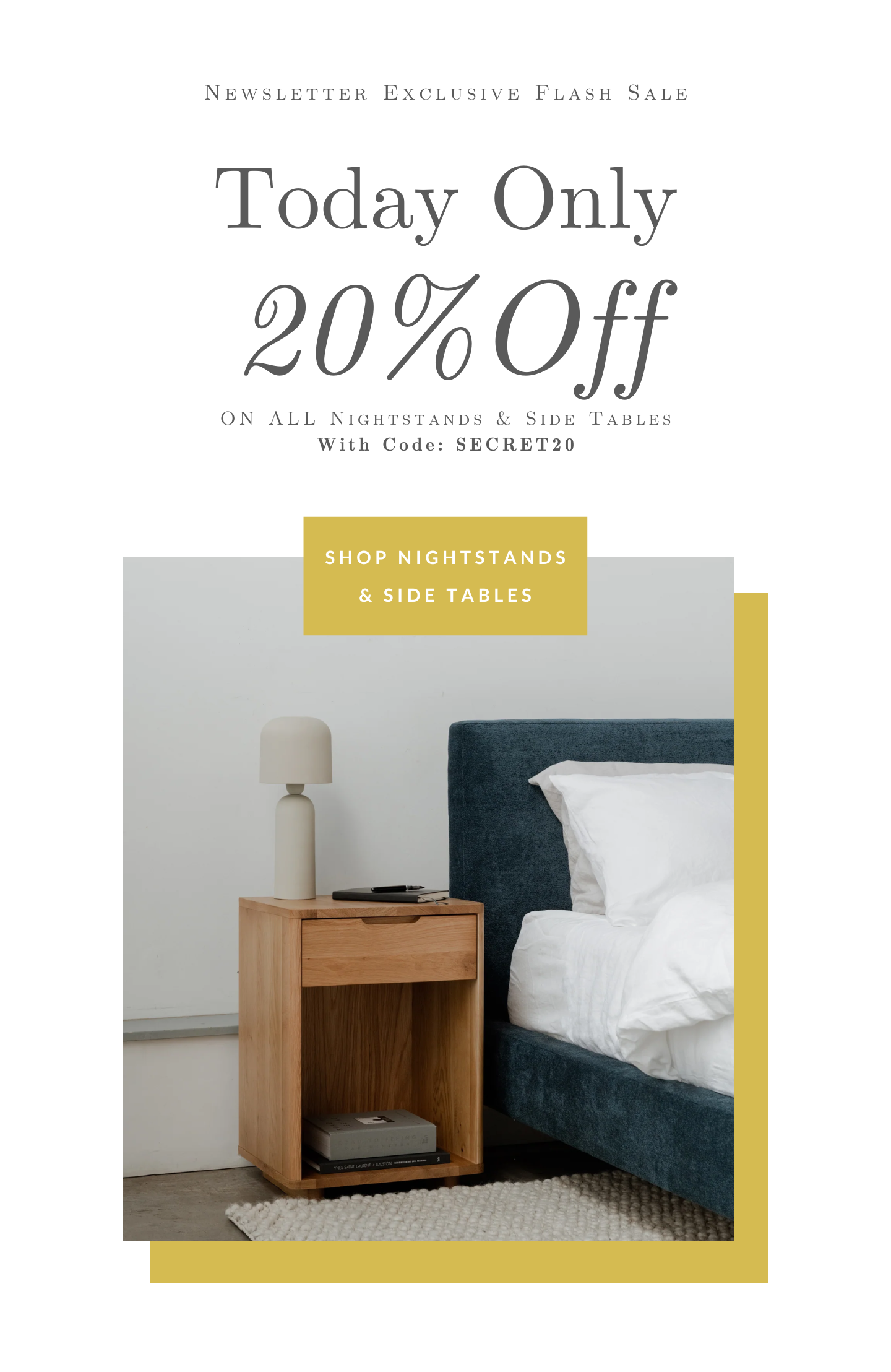 House & Hold: Look and Feel Luxurious with Our Nightstands & Side ...