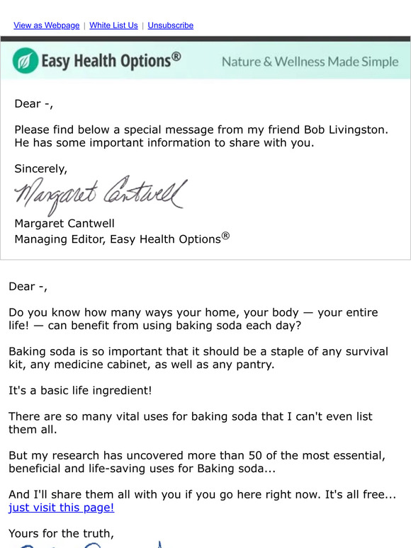 Easy Health Options: Clobber Cancer Cells and Clean Your House | Milled