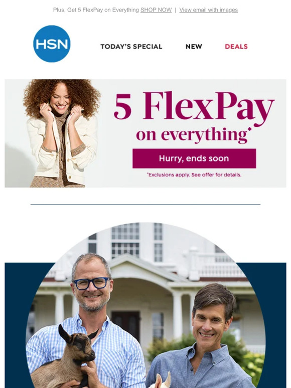 HSN Email Newsletters: Shop Sales, Discounts, and Coupon Codes