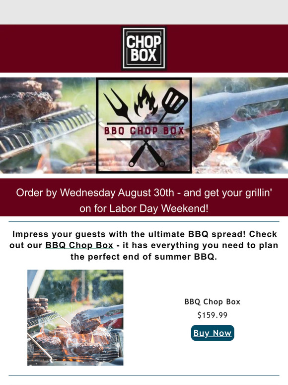 Chop Box: Labor Day Made Easier with BBQ Chop Box! | Milled