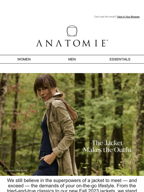 Anatomie: New Jackets that fit your body to perfection, without ...