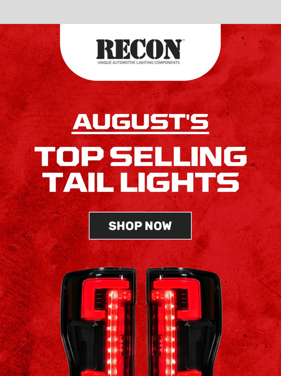 RECON Truck Accessories: Meet August's Toughest Tail Lights! | Milled