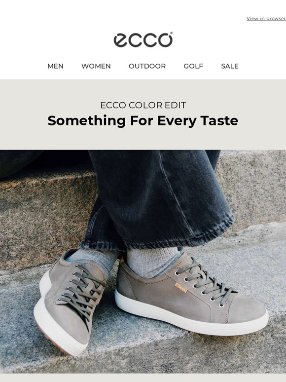 ECCO: Color your Autumn with ECCO | Milled
