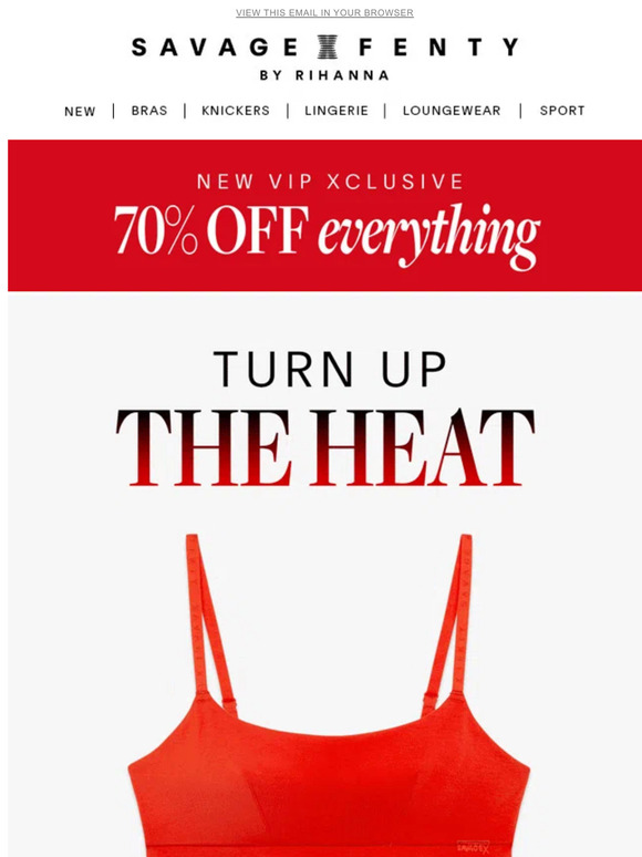 Savage x Fenty: RED lingerie that'll set pulses racing ️💋🧨 | Milled