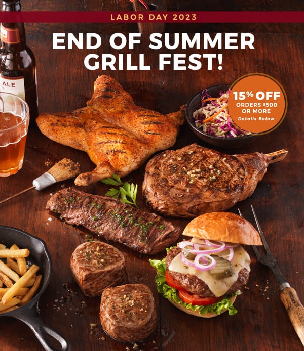 Allen Brothers Steaks: End of Summer Grill Fest, Stock Up & Save! | Milled