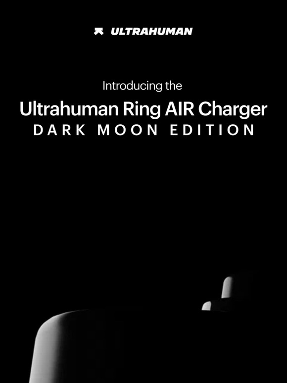 Ultrahuman: Introducing the Ultrahuman Ring AIR Charger - Dark Moon ...
