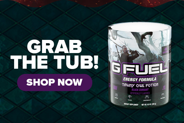 G FUEL: The Witcher inspired “Tawny Owl” Collector’s Box AVAILABLE NOW ...