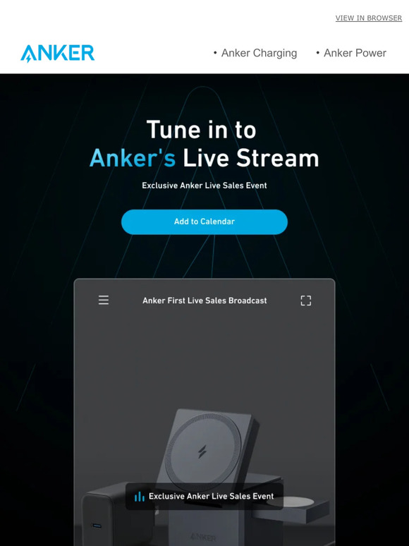 Anker: Discover Exclusive Deals at Anker's Live Stream Event! | Milled