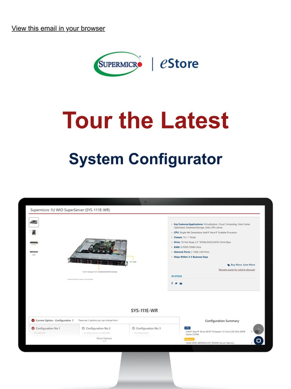 Supermicro: Take a Tour of Our Updated System Configurator | Milled