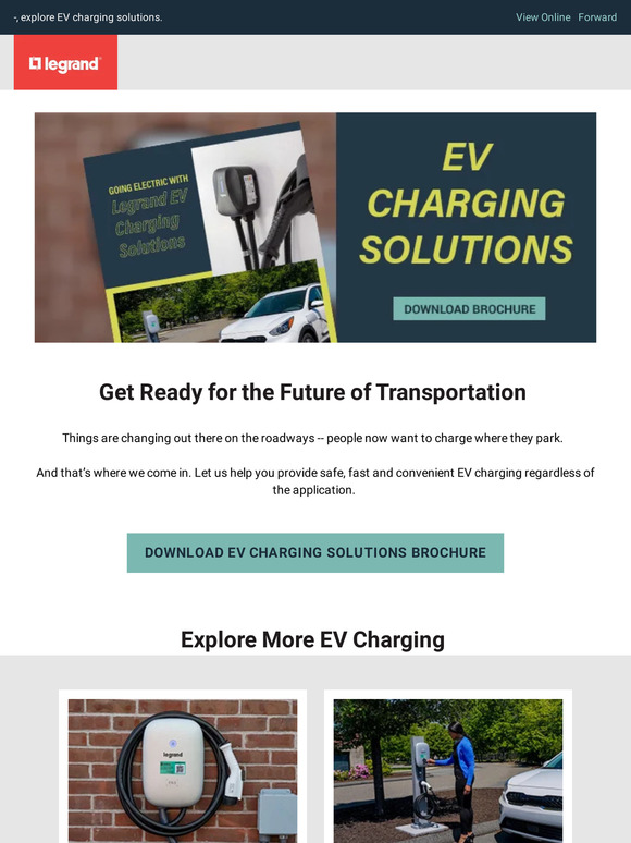 Legrand: 🔋 Get Your Facility EV Ready | Milled