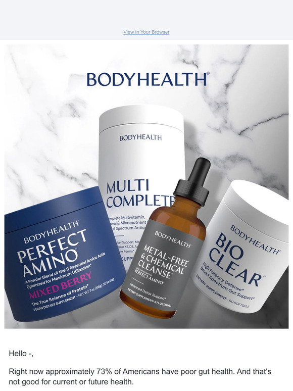 BodyHealth.com: The Gut Health Guide Is Coming - Get Ready | Milled