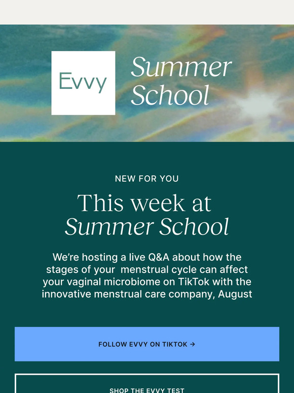 Evvy: 🩸[Live Q&A] The menstrual cycle and the vaginal microbiome | Milled