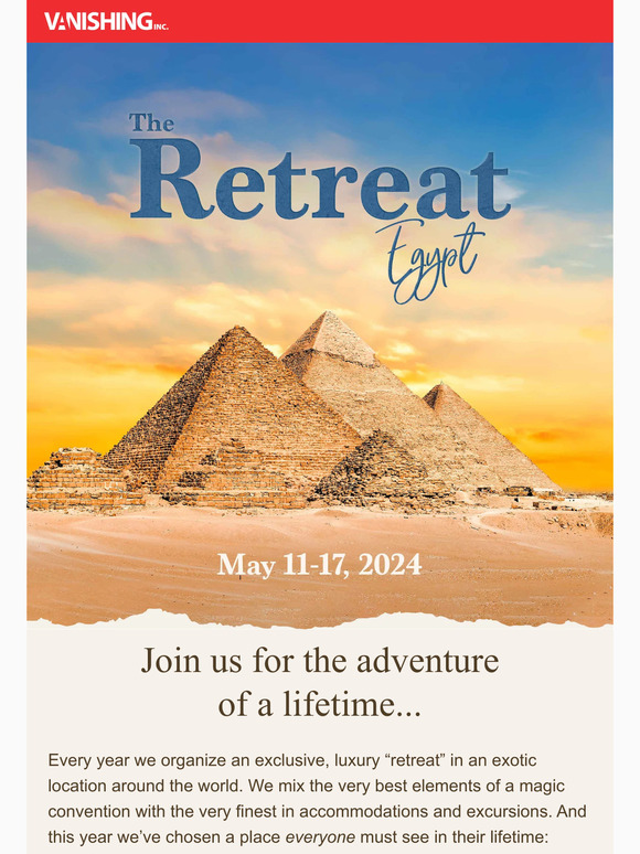 Vanishing Inc.: Our most exotic event ever | Milled