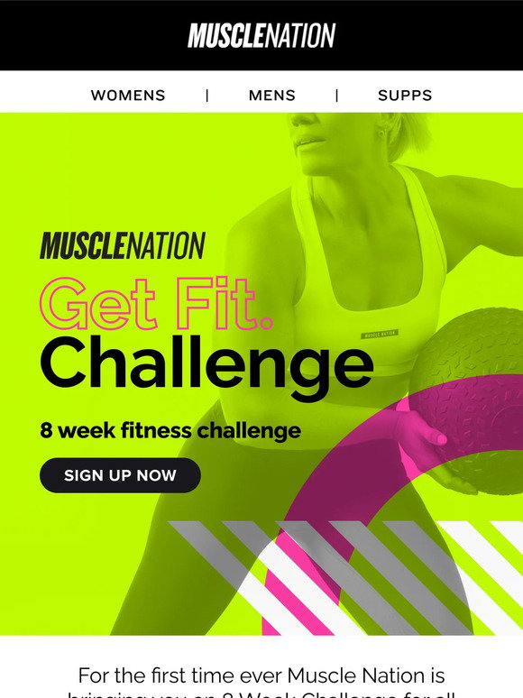 Muscle Nation: JOIN THE 8 WEEK CHALLENGE 💥 | Milled