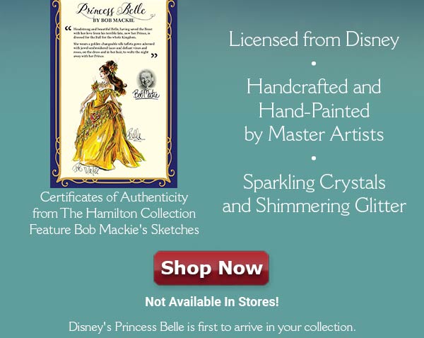 The Hamilton Collection: Disney Princess Characters Reimagined by Bob ...