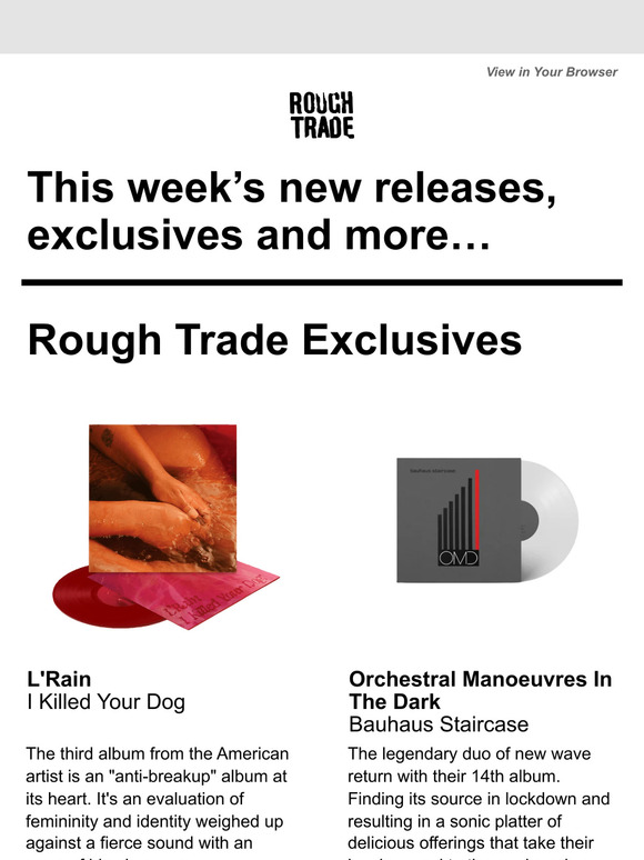 Rough Trade: This week’s best new releases, exclusives, limited ...