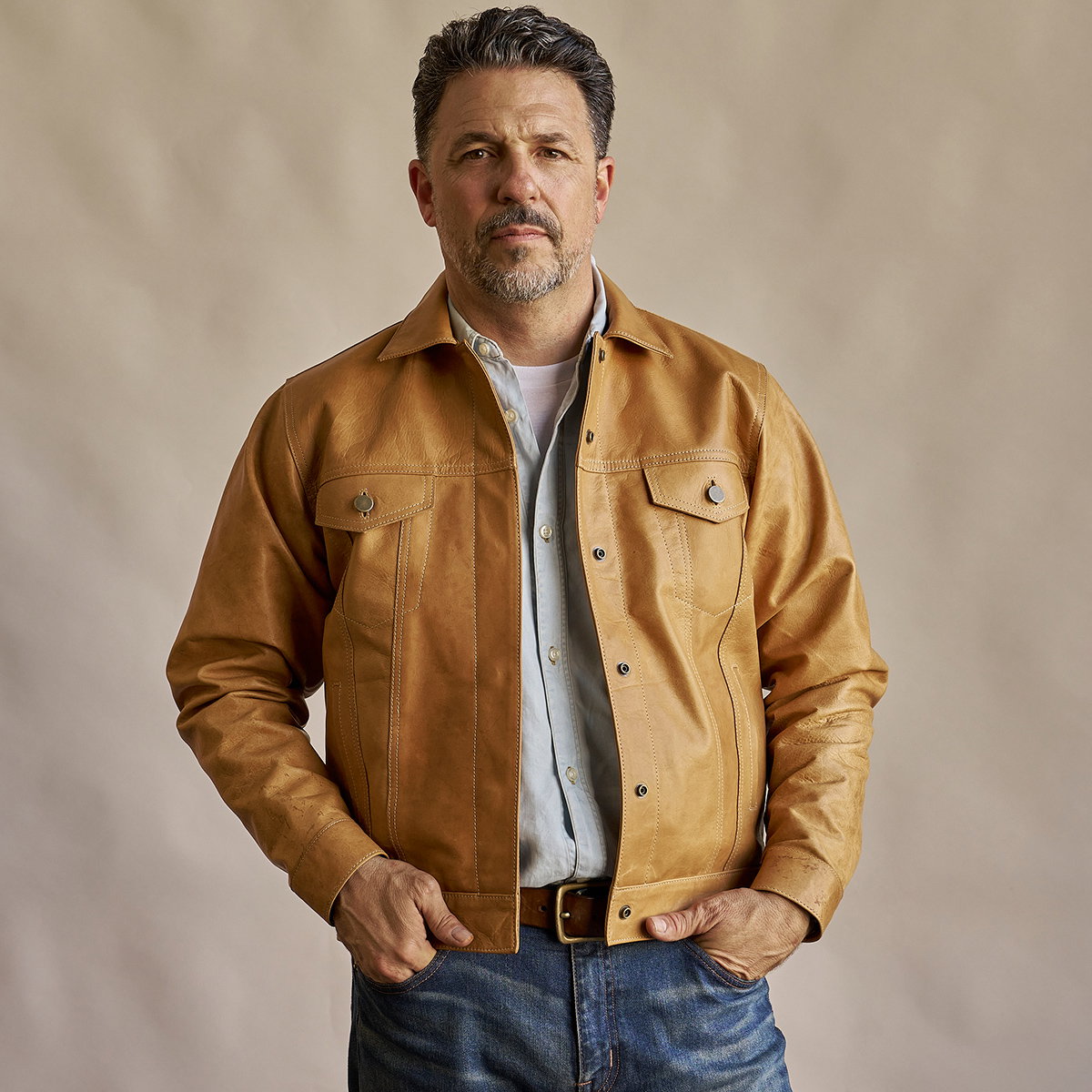Coronado Leather: The Newly Designed Horween® Horsehide Dean Jacket No ...