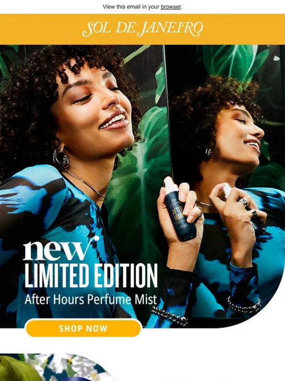 Sol de Janeiro: JUST ARRIVED: NEW Limited-Edition After Hours Perfume ...