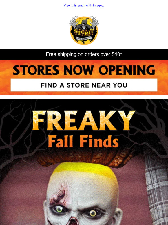 Spirit Halloween: 🎃 Skulls, spider webs & all things FALL | Milled