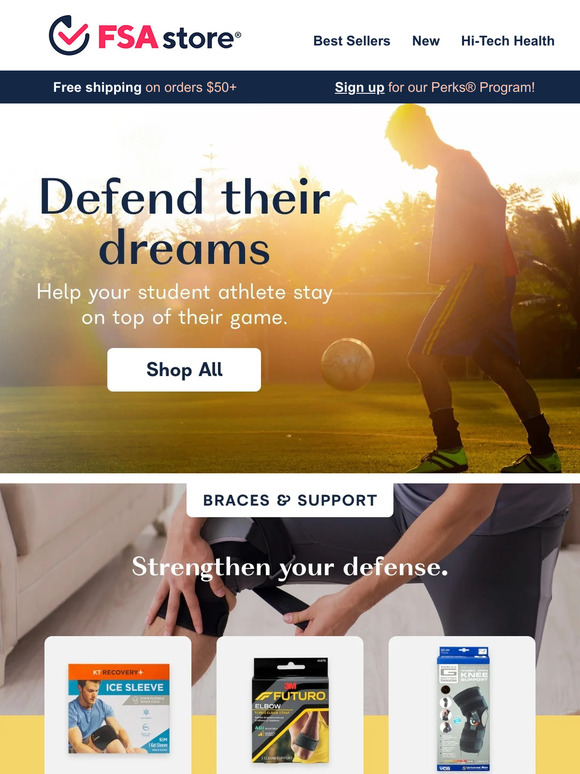 FSAstore.com: Healthy student athletes love these… | Milled