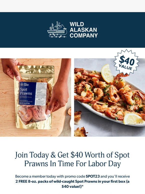 Wild Alaskan Company: Don’t forget to claim your $40 offer! | Milled