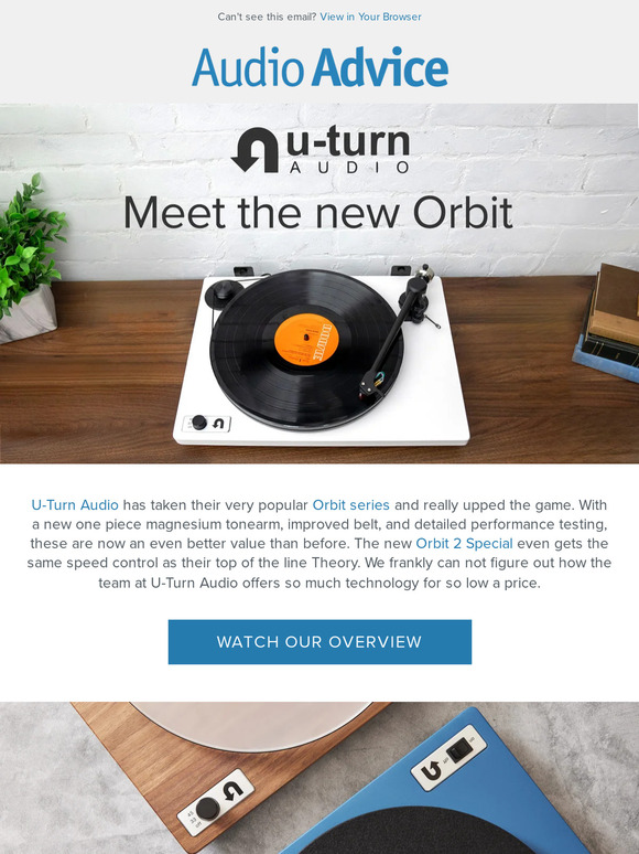 Audio Advice: 🎵Meet the new U-Turn Audio Orbit 2 Plus & Orbit 2 Special ...