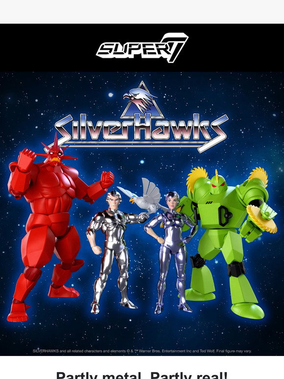 Super7: 🦅 Partly metal, partly real! 🦅 | Milled