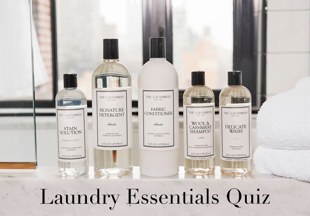 The Laundress: Pop Quiz: Find Your Best Laundry Solutions | Milled