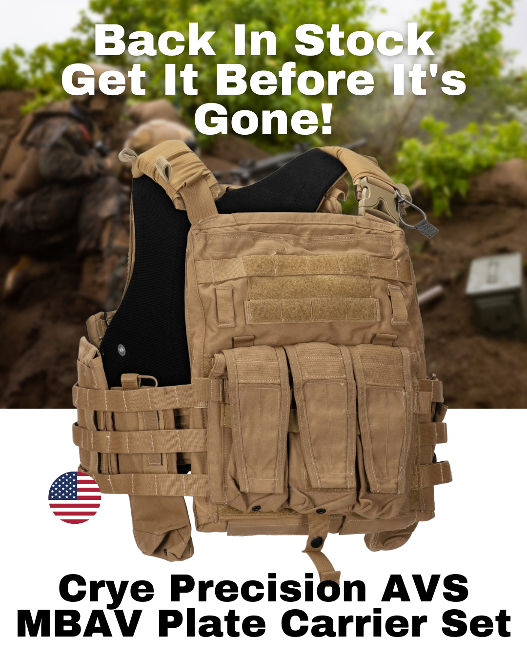 Army Navy Outdoors: Our Most Requested Gear Back In Stock! Crye Plate ...