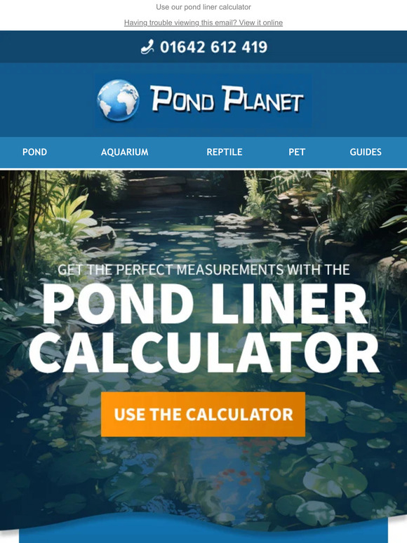 Pond Planet: Building a new pond? | Milled