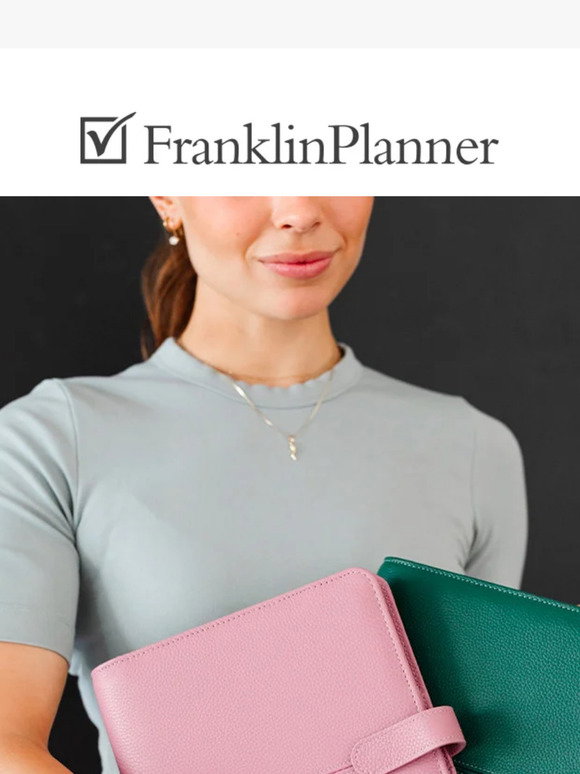 Franklin Planner: The Anna Binder In Stunning New Colors! | Milled