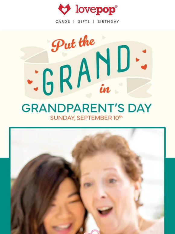 Lovepop: Introducing Grandparent's Day Cards & Gifts | Milled