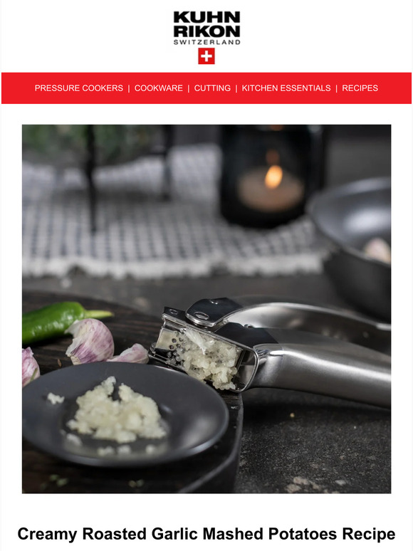 Kuhn Rikon: Say Goodbye to Chunky Garlic: Achieve Creamy Perfection ...