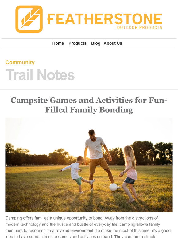 Featherstone: Campsite Games and Activities for Fun-Filled Family ...