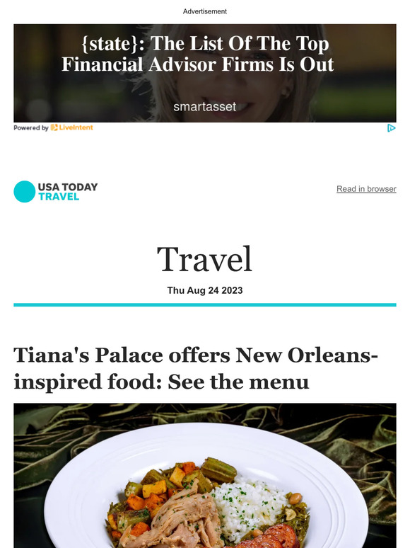 USA TODAY: You can finally visit this Disney princess' restaurant | Milled