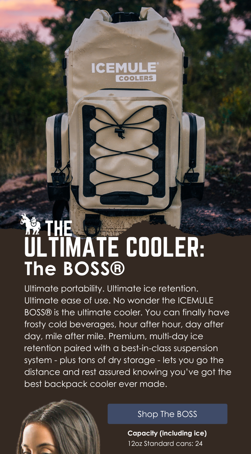 ICEMULE: The Ultimate Cooler: The BOSS® | Milled