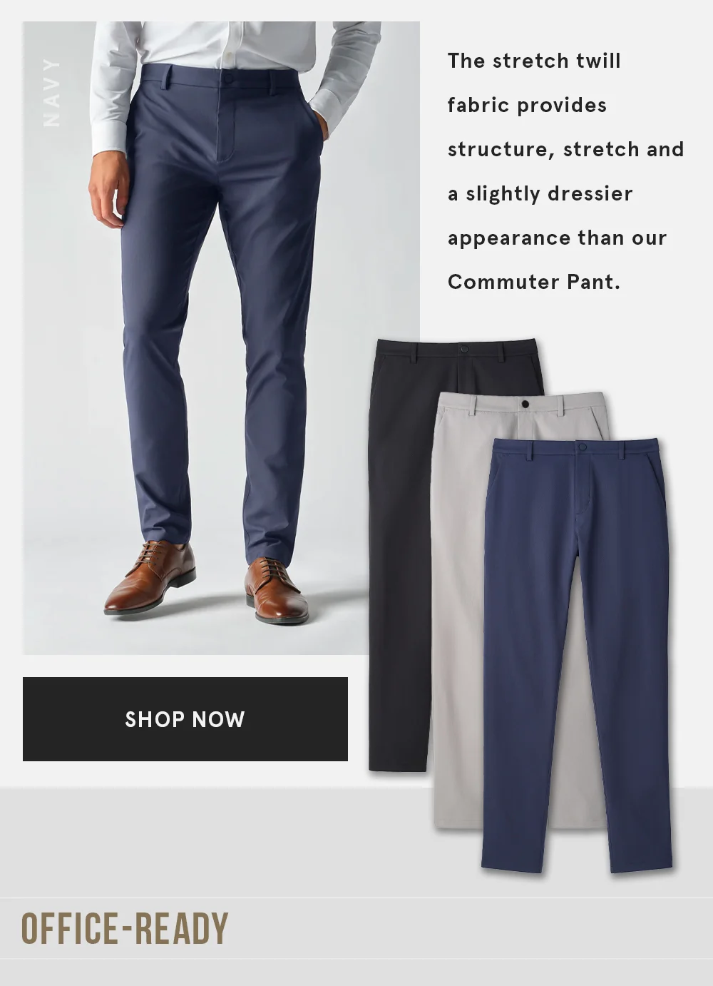 Rhone: Introducing: The Gotham Pant | Milled