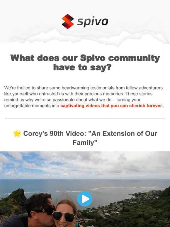 Spivo: Real stories, real memories | Milled