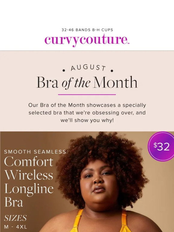 Curvy Couture: Meet August's Bra of the Month 🌻 | Milled