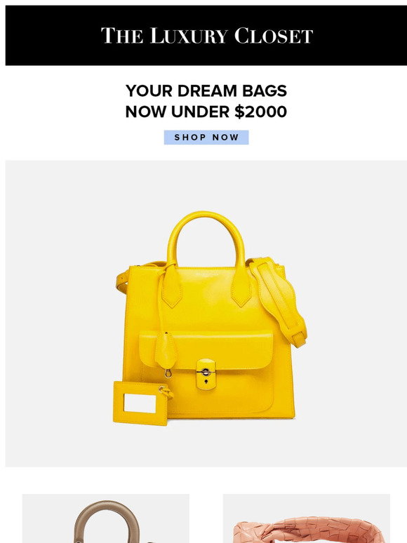 The Luxury Closet: Find Your Bag Under $2000 💥 | Milled