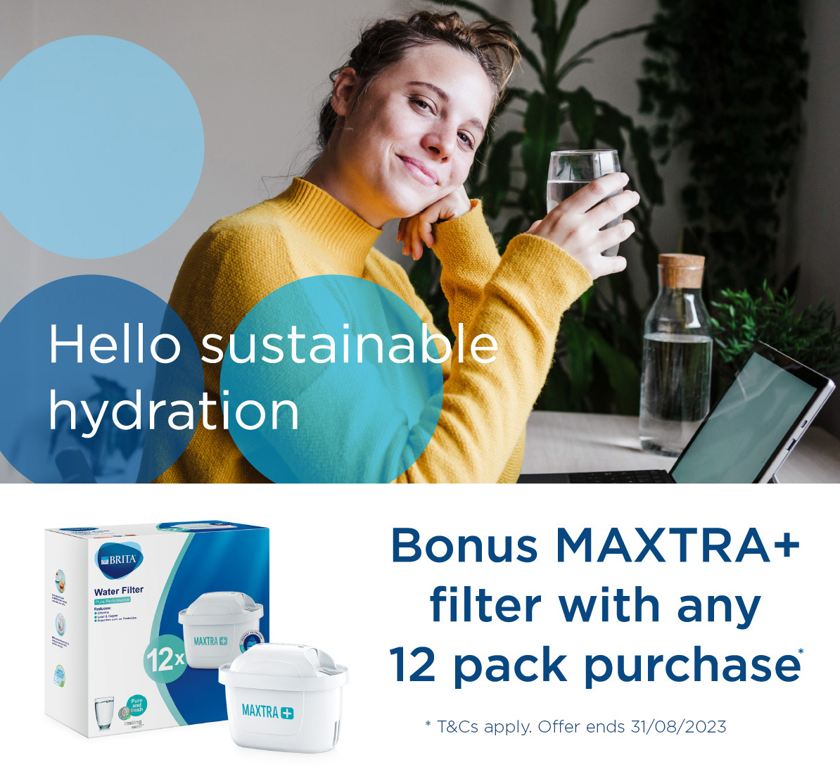 Brita: Exclusive offer: BONUS MAXTRA+ filter with any 12 pack | Milled
