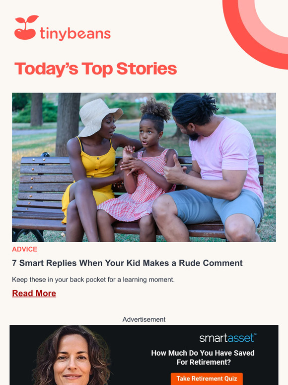 Tinybeans: 7 Smart Replies When Your Kid Makes a Rude Comment | Milled