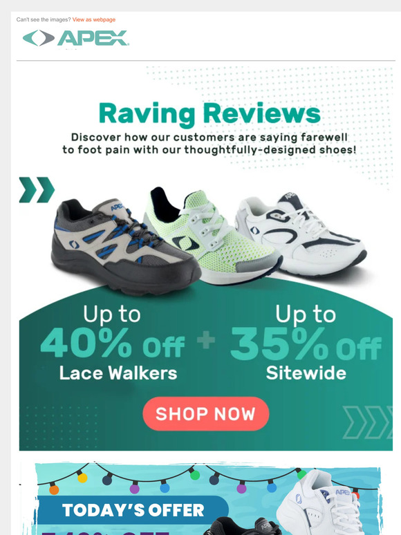 Apex Foot: "Best shoes in the world." | Milled