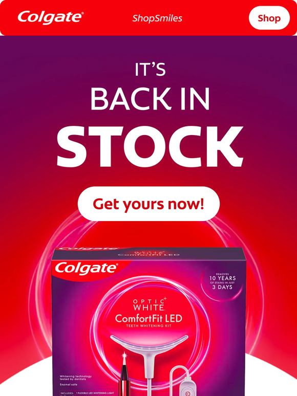 Colgate: One of our top sellers is back! | Milled