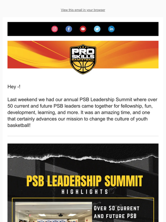 Pro Skills Basketball: 🏀 Do you want to join PSB? | Milled
