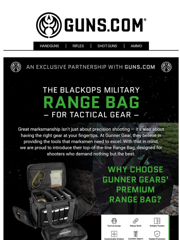 Guns.com: Craftsmanship Meets Functionality: Introducing Gunner Gears ...