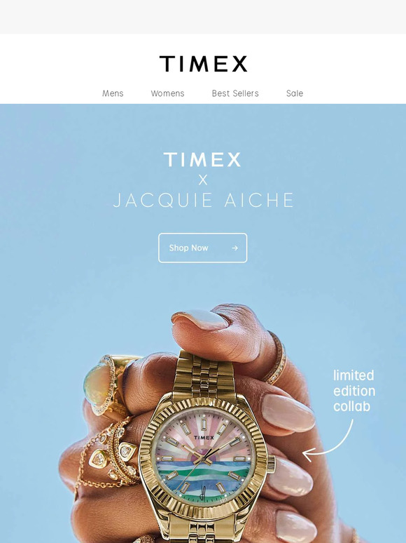 Timex: Timex x Jacquie Aiche: Limited-Edition Drop | Milled